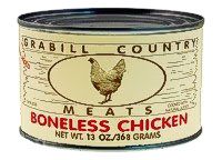 Premium Grabill canned chicken chunks at PHG