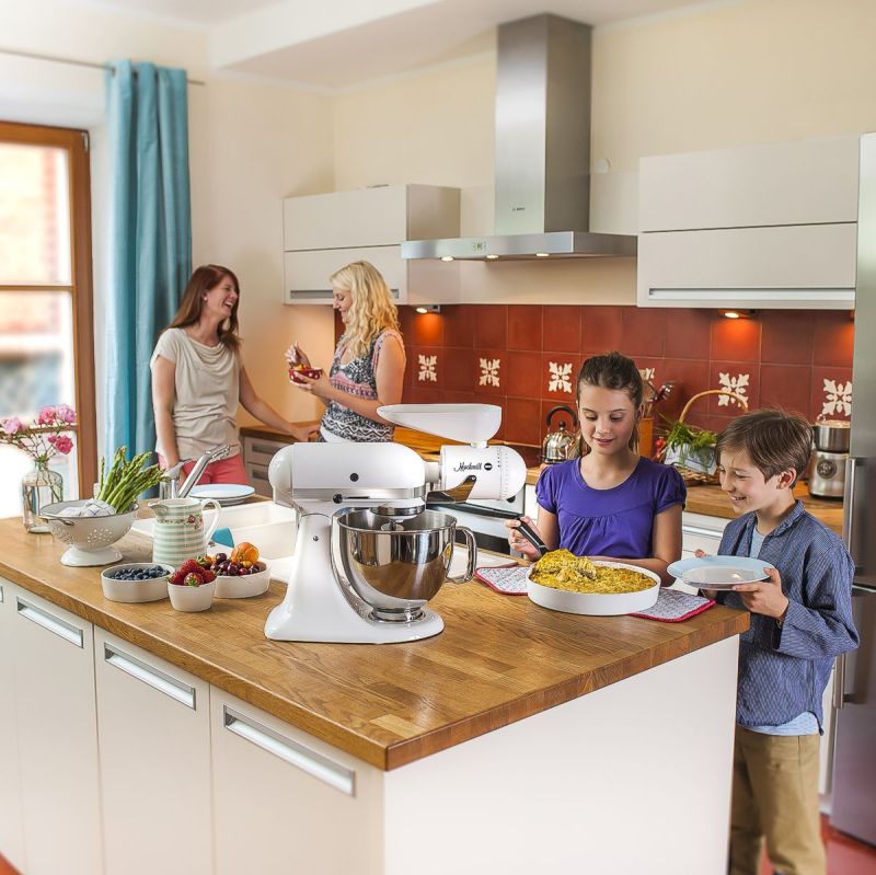 Mockmill Grain Mill Attachment for Kenmore and KitchenAid Mixers at PHG