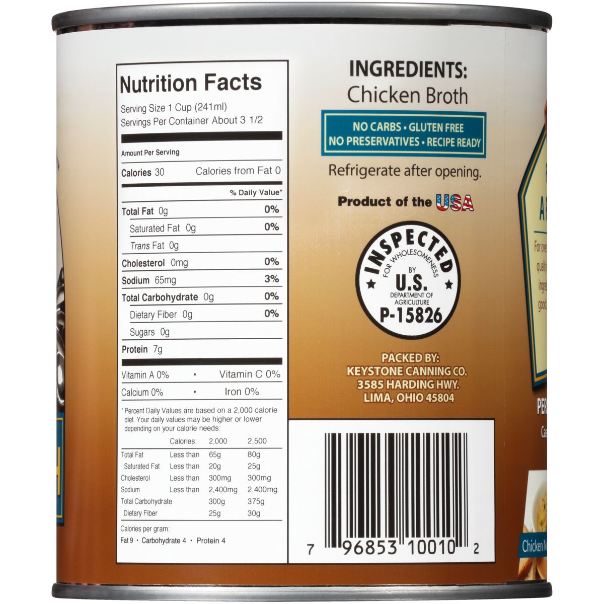 Keystone All Natural Chicken Broth