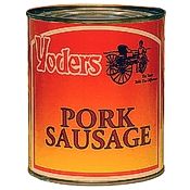 Yoders Canned Bacon & Pork Sausage