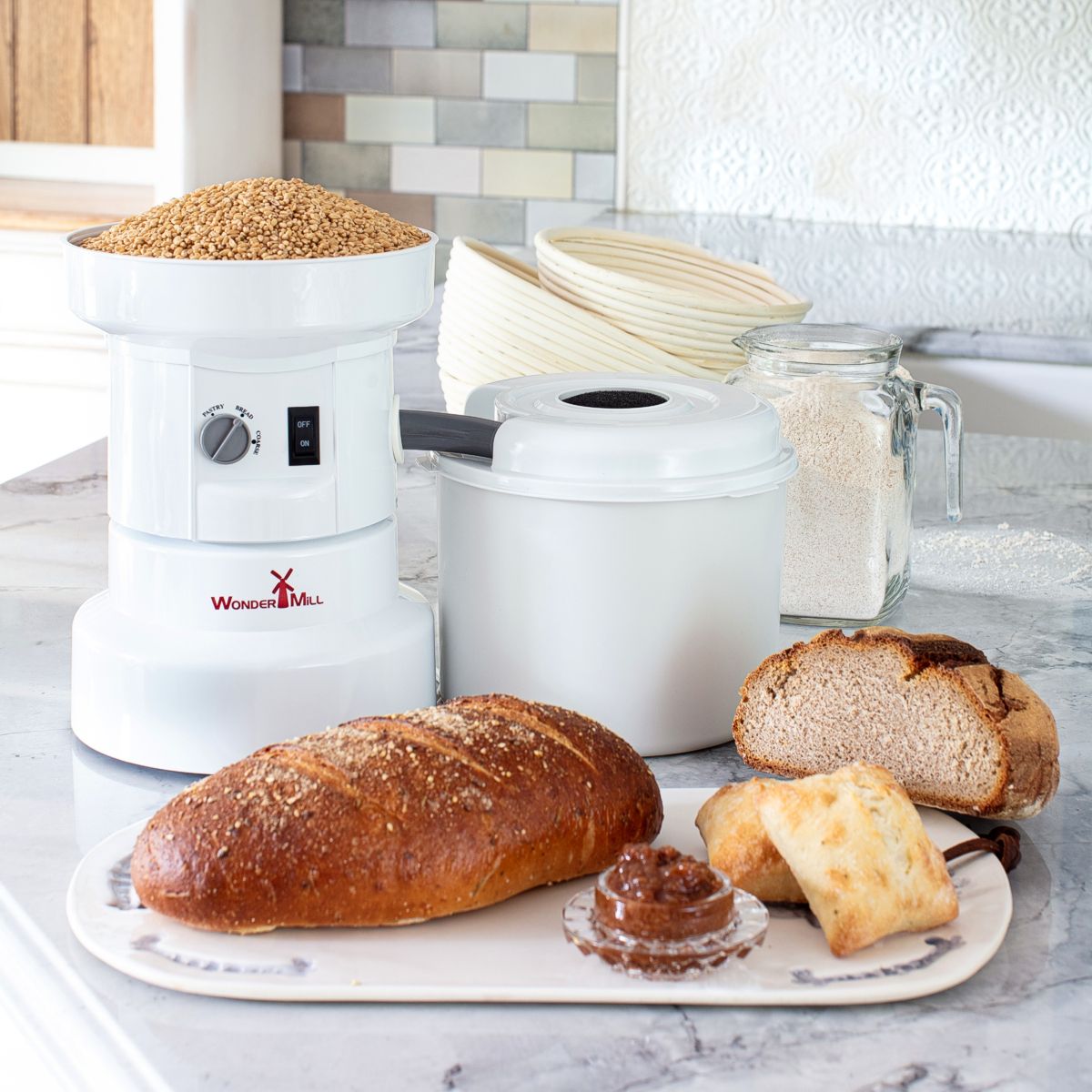 WonderMill grain mill Wonder Mill electric grain mill wheat grinder