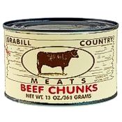 Canned beef, pork, turkey, chicken, pork, salmon & tuna at PHG