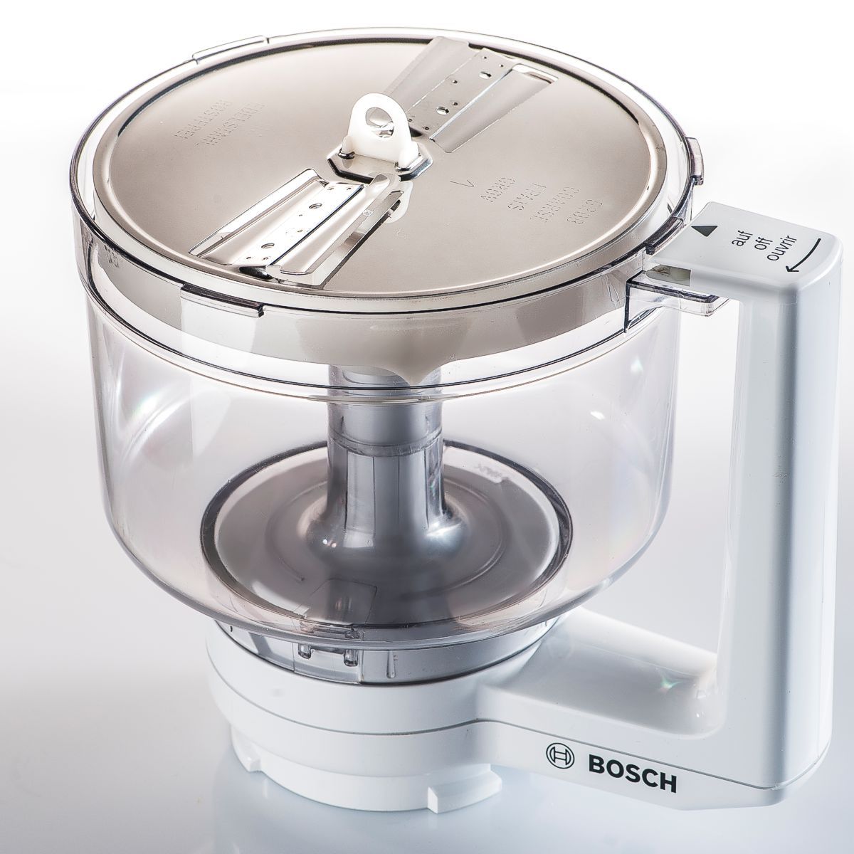 Food processor attachment for the Bosch Universal mixer at PHG