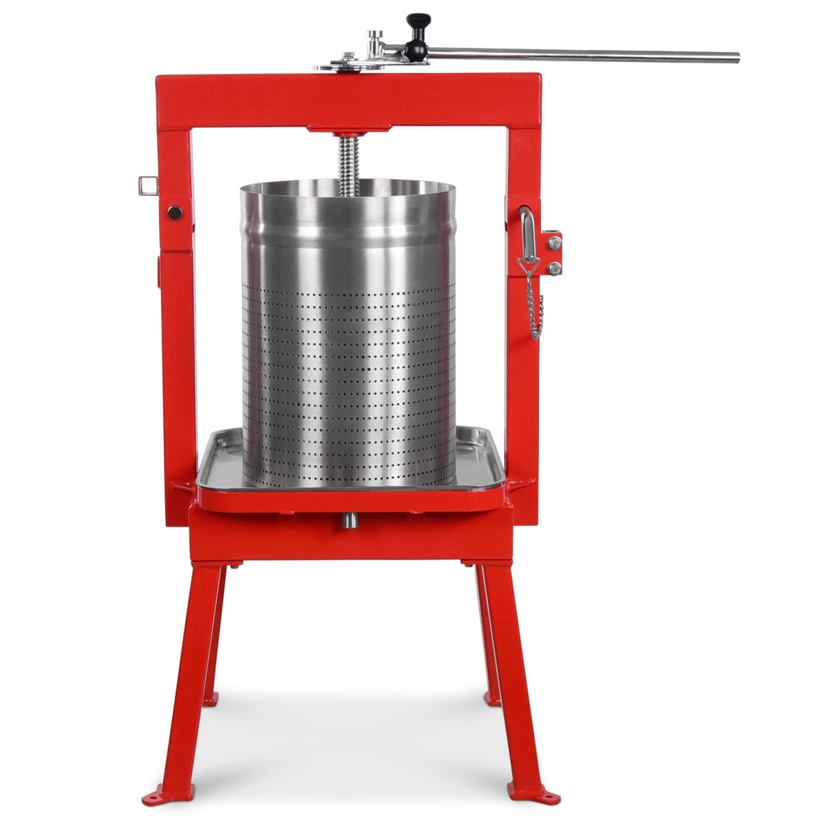 Maximizer® Fruit Press Apple Cider Press + Stainless Basket