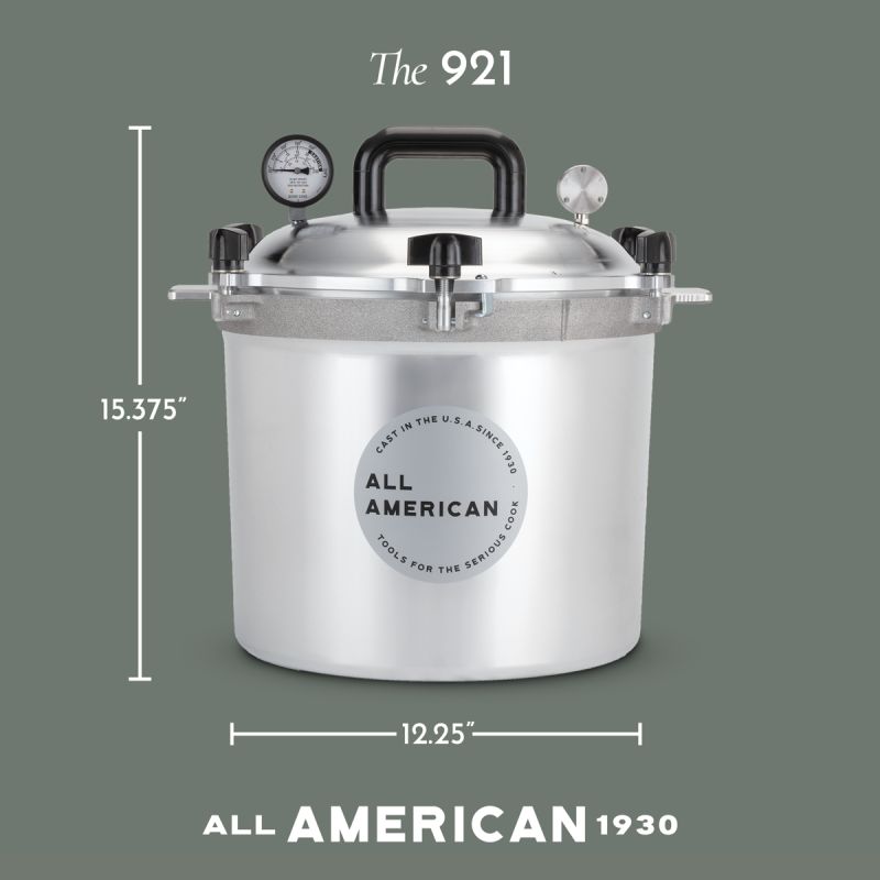 All-American pressure canners at PHG