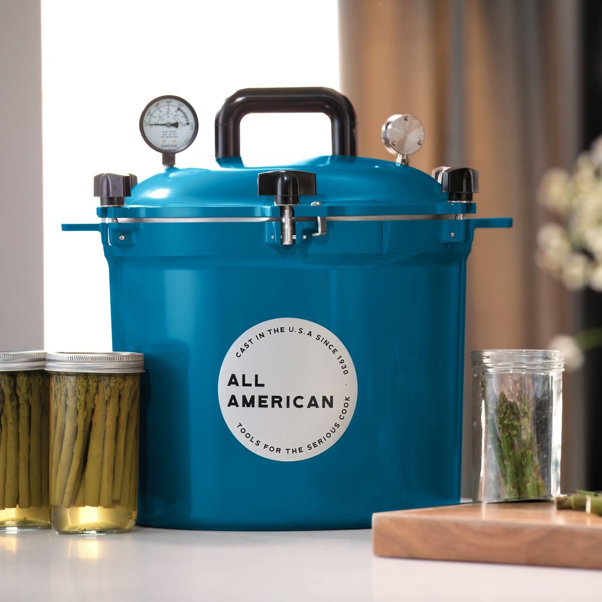 All American 1930 21.5 Qt Pressure Canner in Colors!