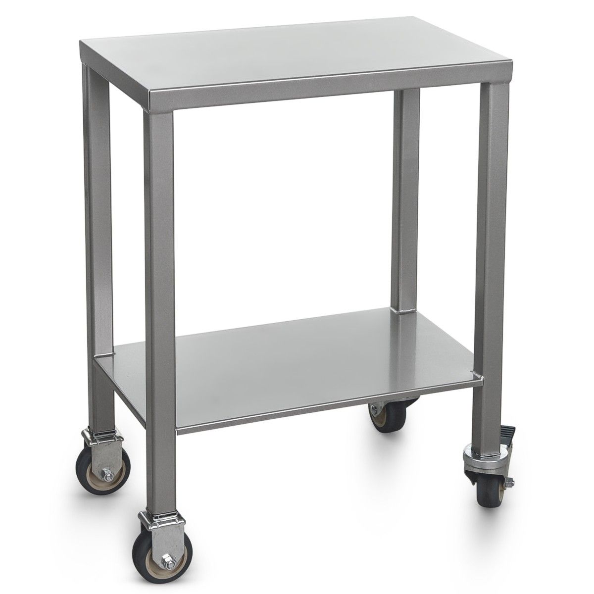 Rolling kitchen cart for spiral dough mixers, made in USA!