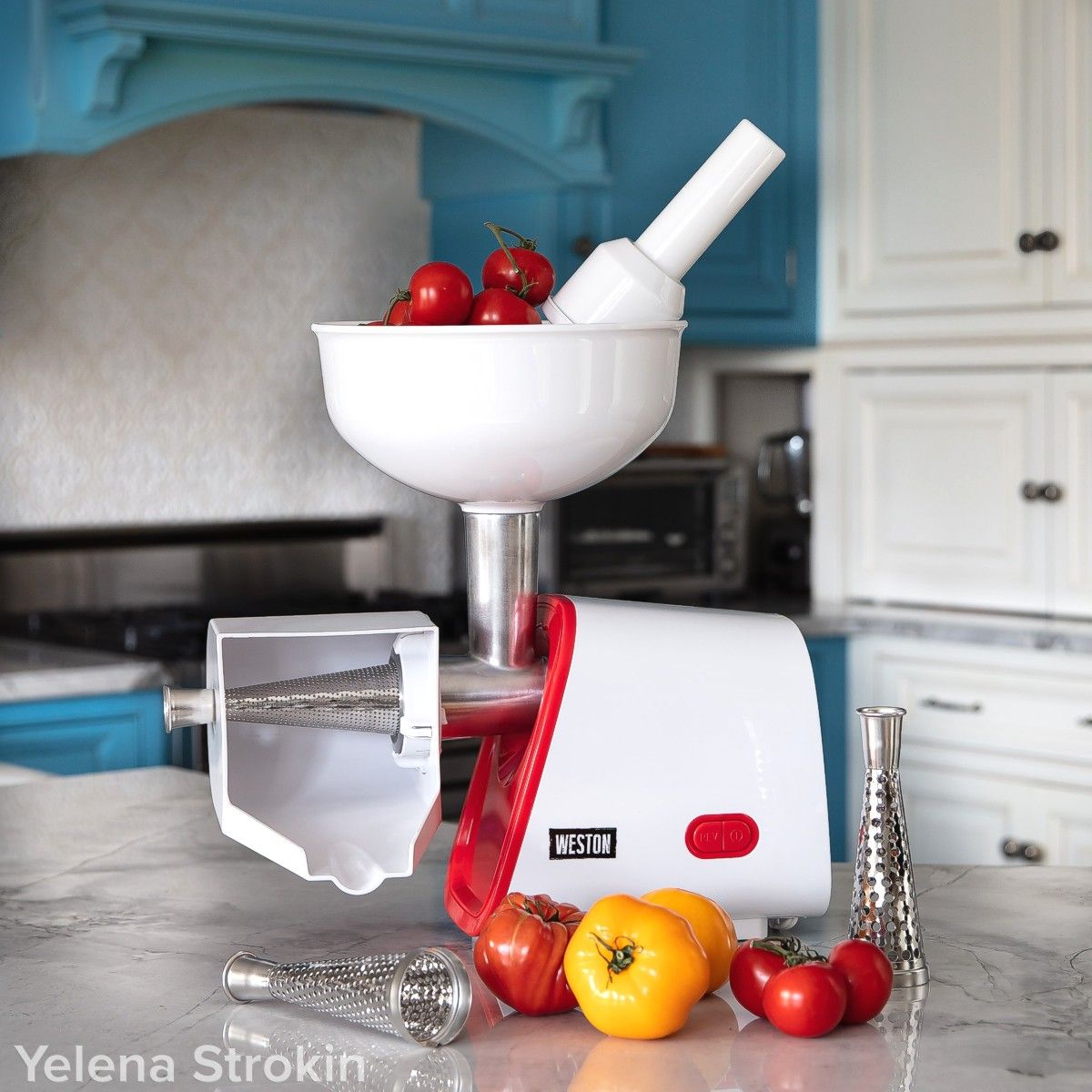 Weston Deluxe Electric Tomato Strainer and Sauce Maker
