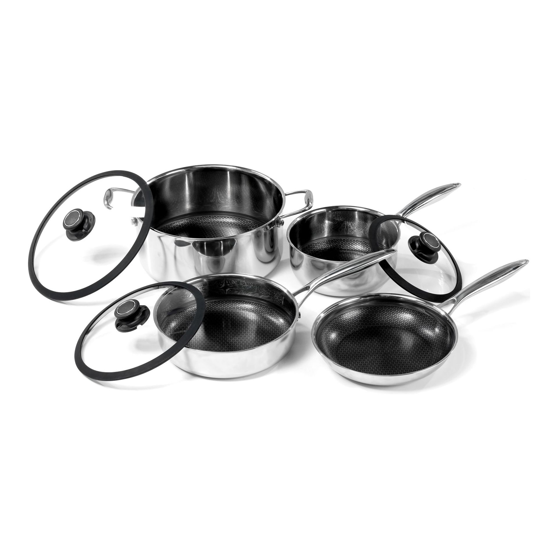 Frieling Black Cube 7-Piece Cookware Set