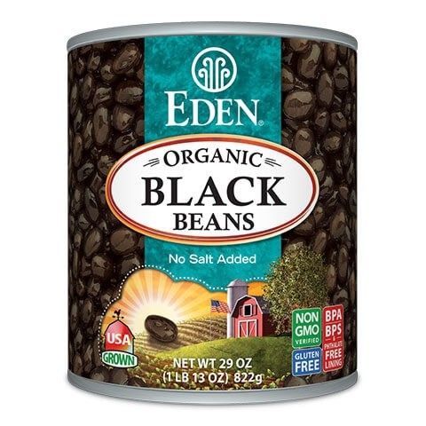 Canned Beans, Black Beans, Organic, 15 oz and 29 oz at PHG