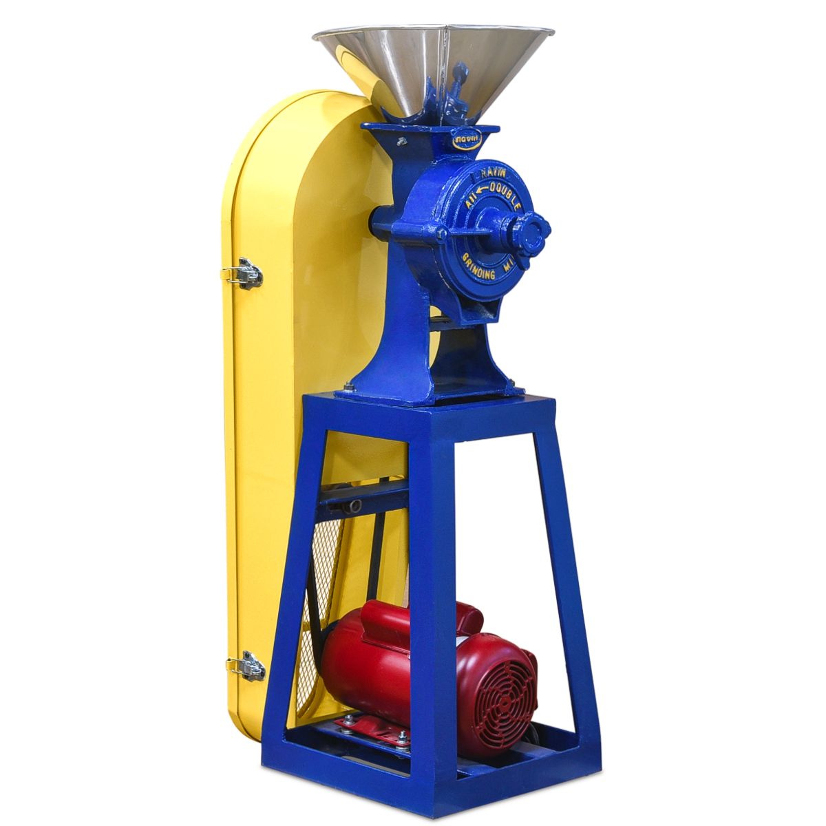 Commercial & Home Steel Burr Mill Electric Grain Corn Grinder Hand Crank