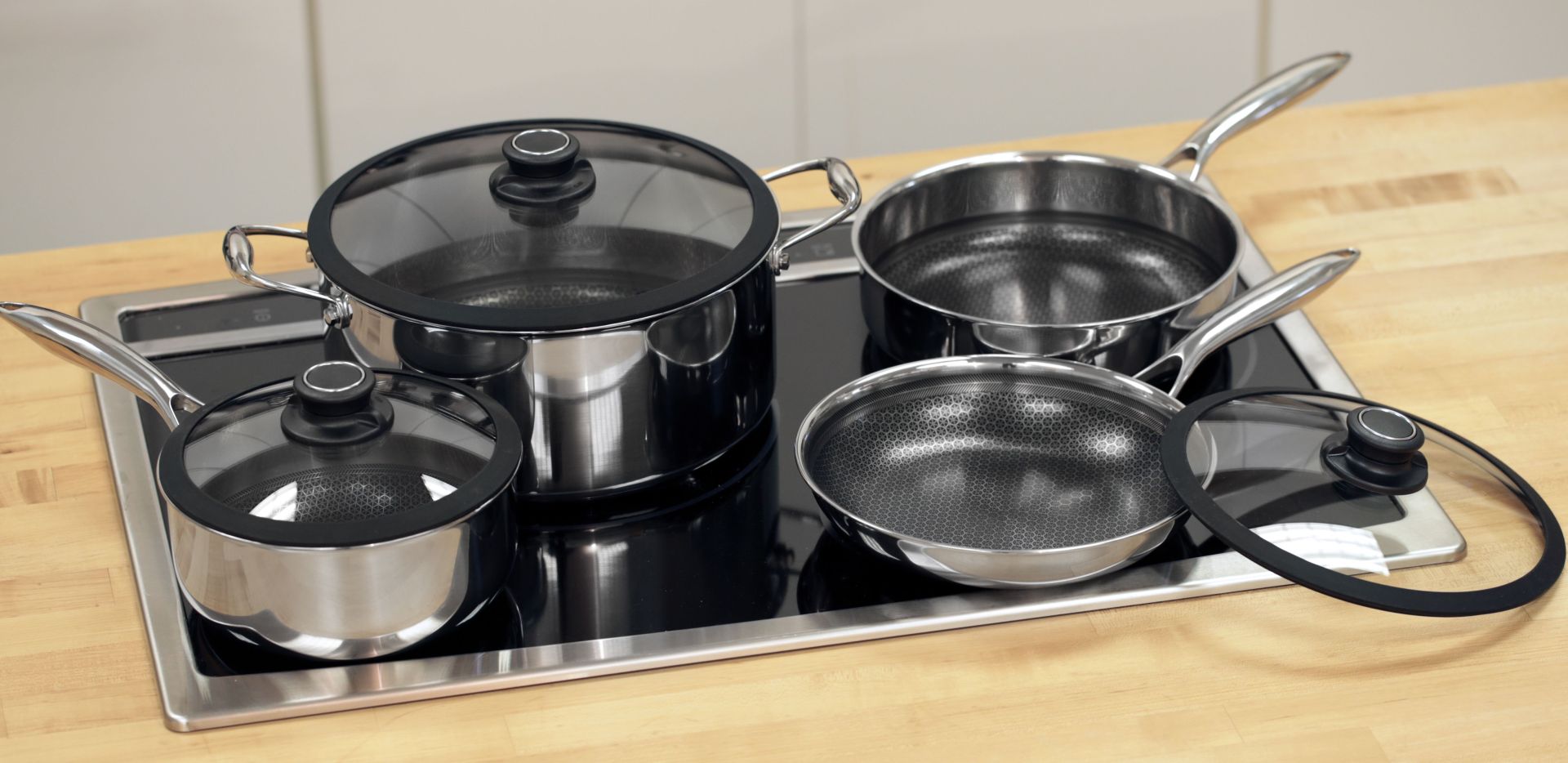 Frieling Black Cube 7-Piece Cookware Set
