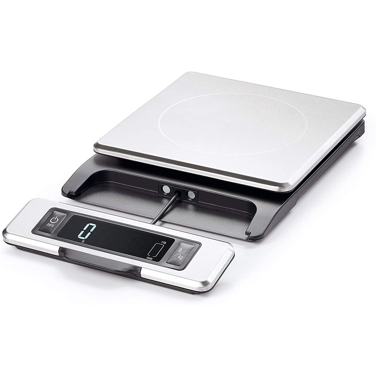 OXO Good Grips 11-lb digital scale with pull-out display at PHG