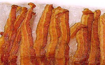 Canned Yoder's bacon at PHG